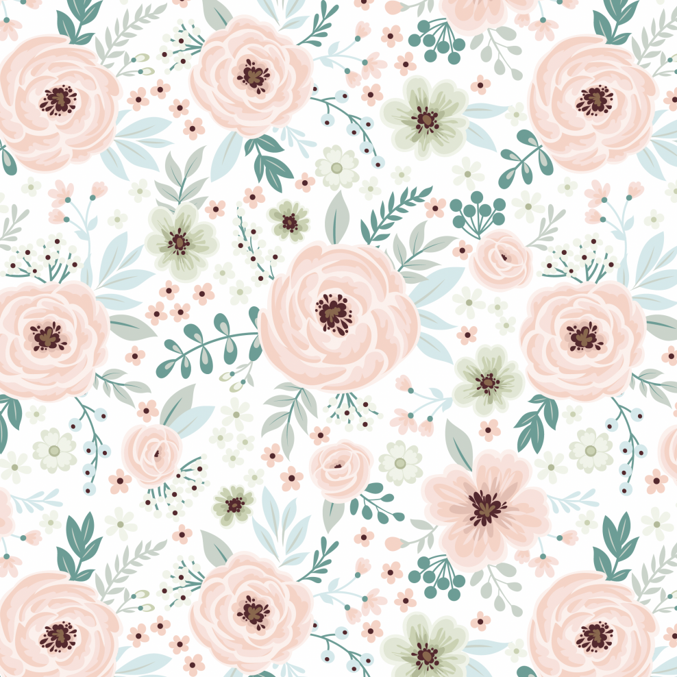Fresh Floral Pattern - Sample Kit - Sample Kits - Search Art