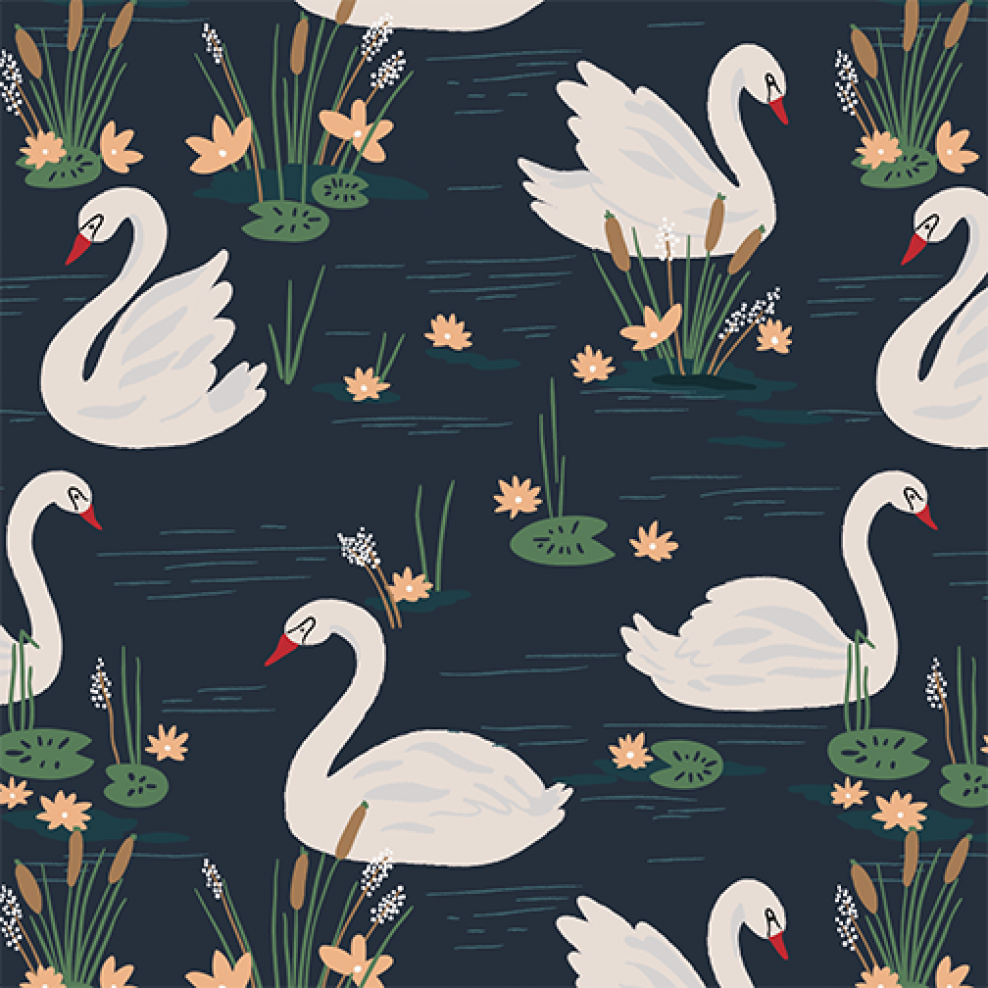 Swan Lake Pattern - Sample Kit - Sample Kits - Search Art