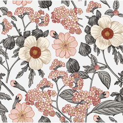 Wild Hibiscus Pattern - Patterns - Search Art