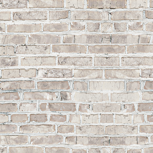 Vintage Brick - Muddy Gray Pattern