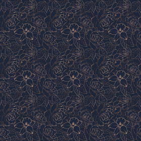 Copper Rose Pattern
